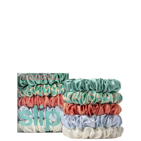 Slip Pure Silk Midi Scrunchies - Seashell | Everuts