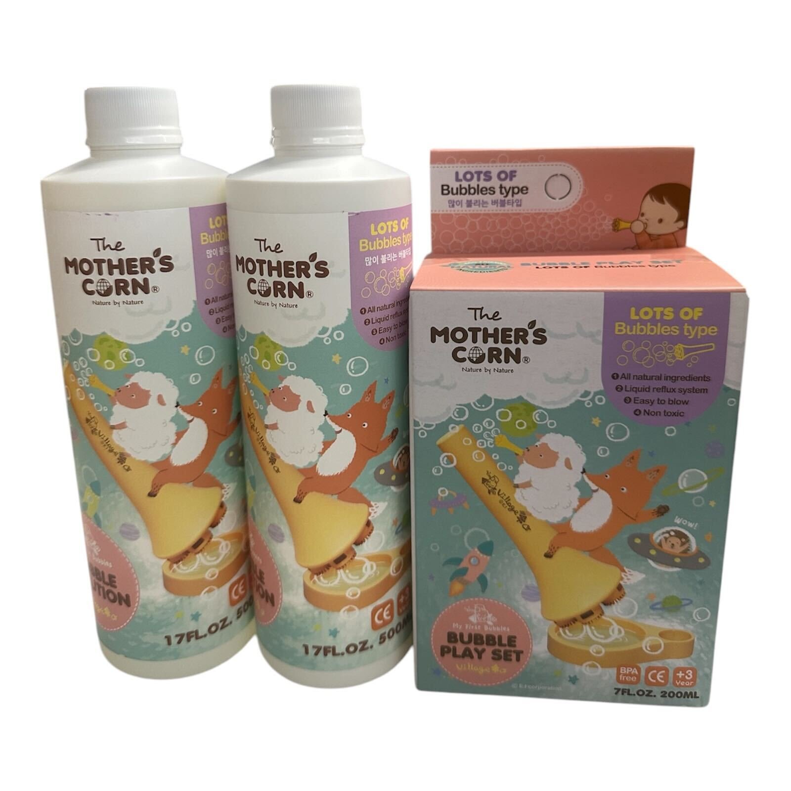 (清貨) Mother’s Corn Bubble Play Set 泡泡樂套裝 | Everuts