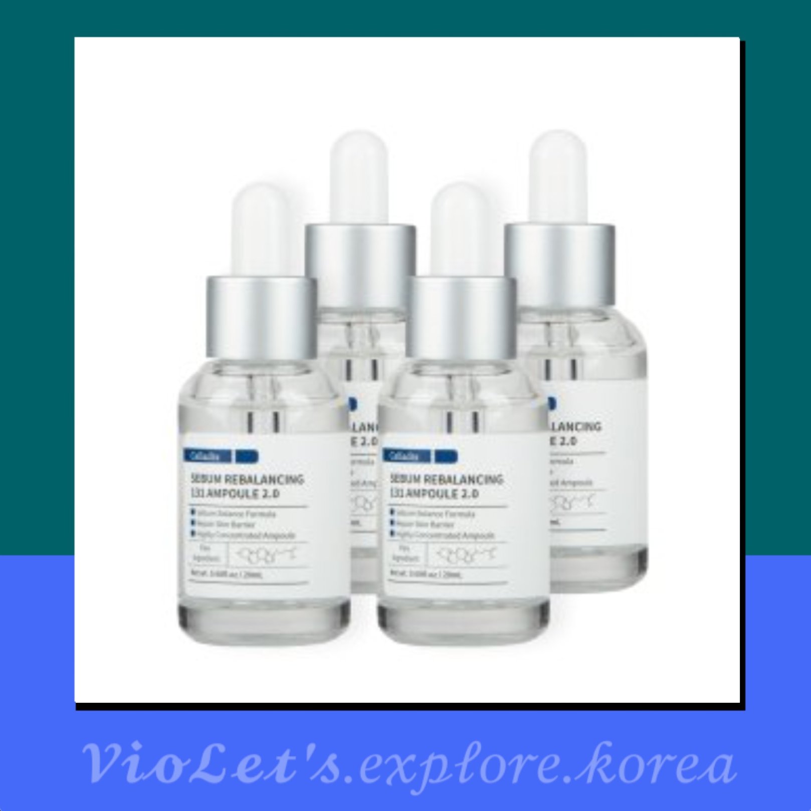 [4支優惠裝🎁] CELLADIX-Sebum Rebalancing RX 131 Ampoul... | Everuts