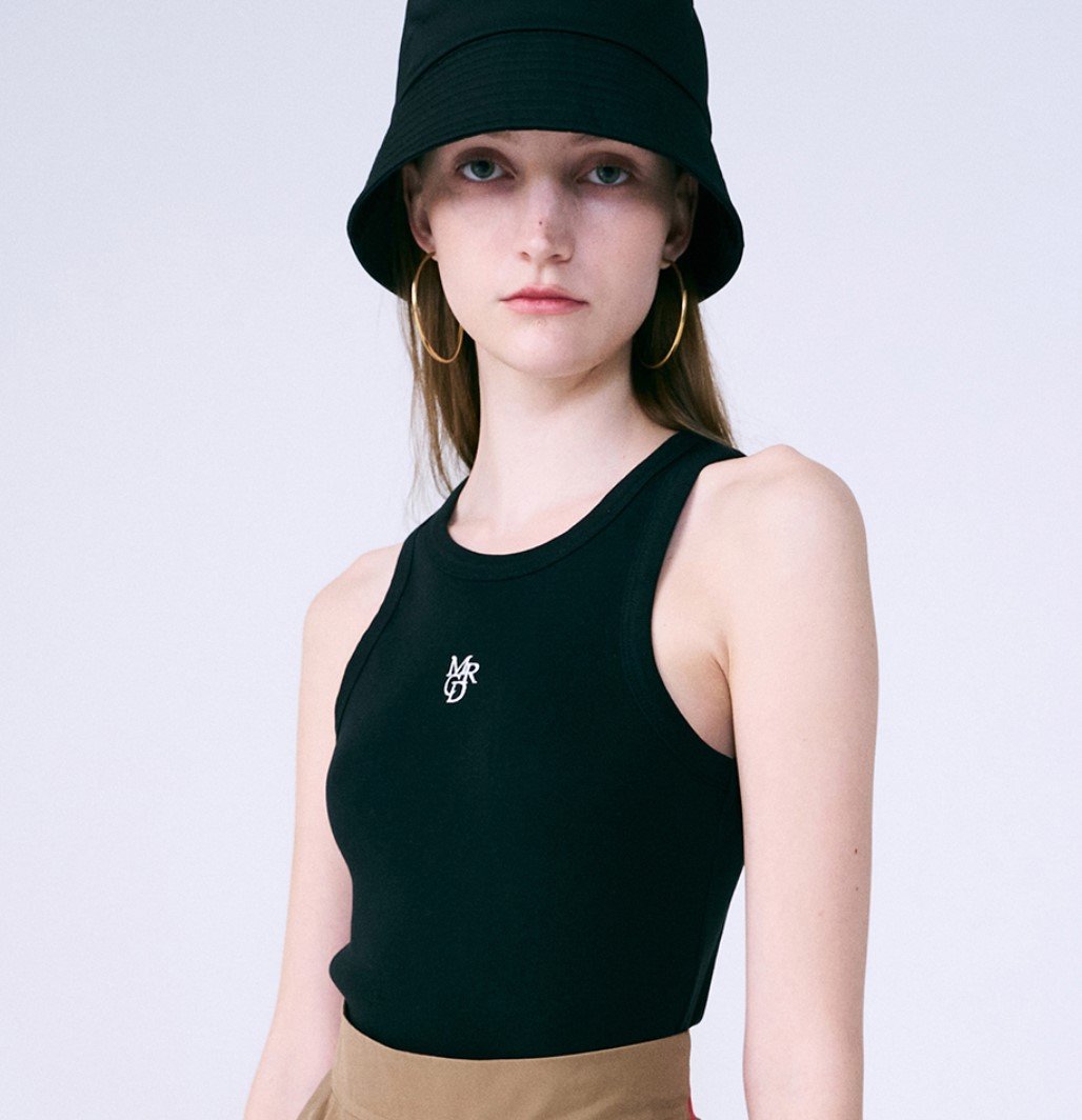 TANK RACER MRCD_BLACK WHITE - MARDI MERCREDI | Everuts