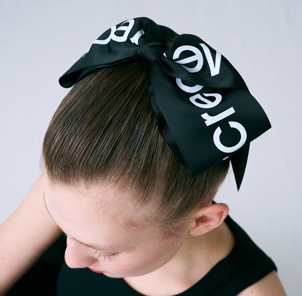 HAIR CLIP LOGO RIBBON_BLACK - MARDI MERCREDI | Everuts
