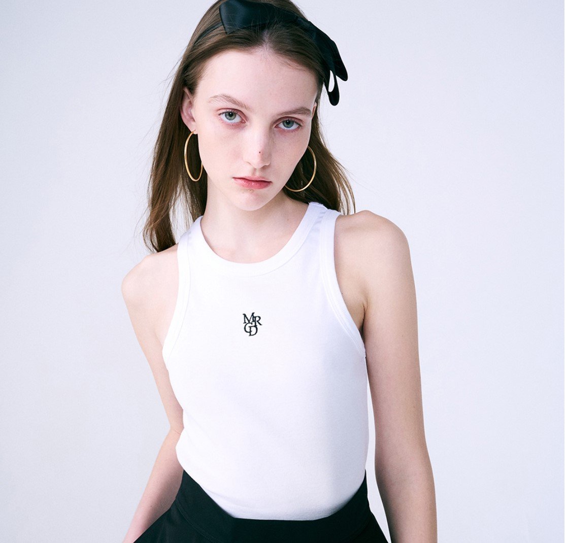 TANK RACER MRCD_WHITE BLACK - MARDI MERCREDI | Everuts