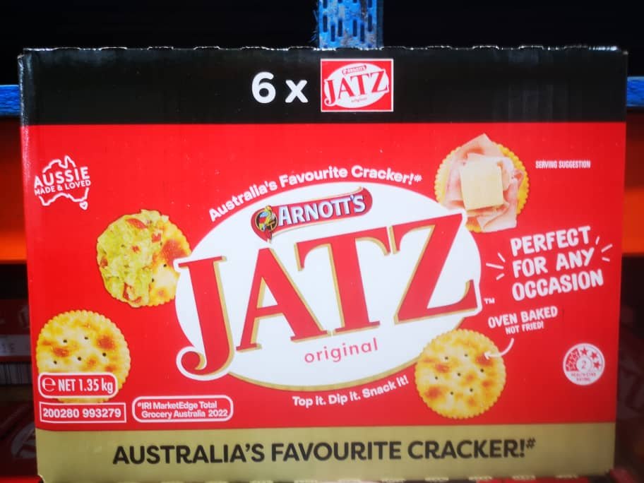 Arnott's JATZ Crackers 6 x 225g | Everuts