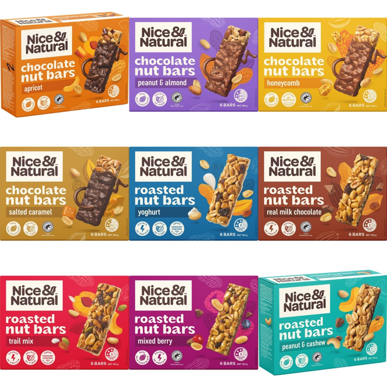 Nice & Natural Nut Bars 代購價：每 | Everuts