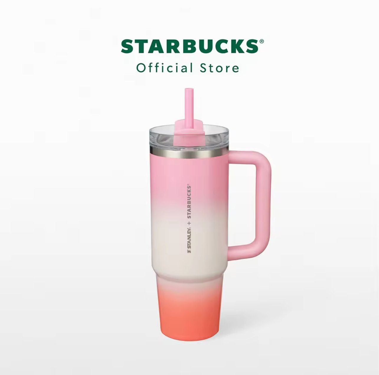 Starbucks Stainless Steel STANLEY Pink Gradient Co... | Everuts