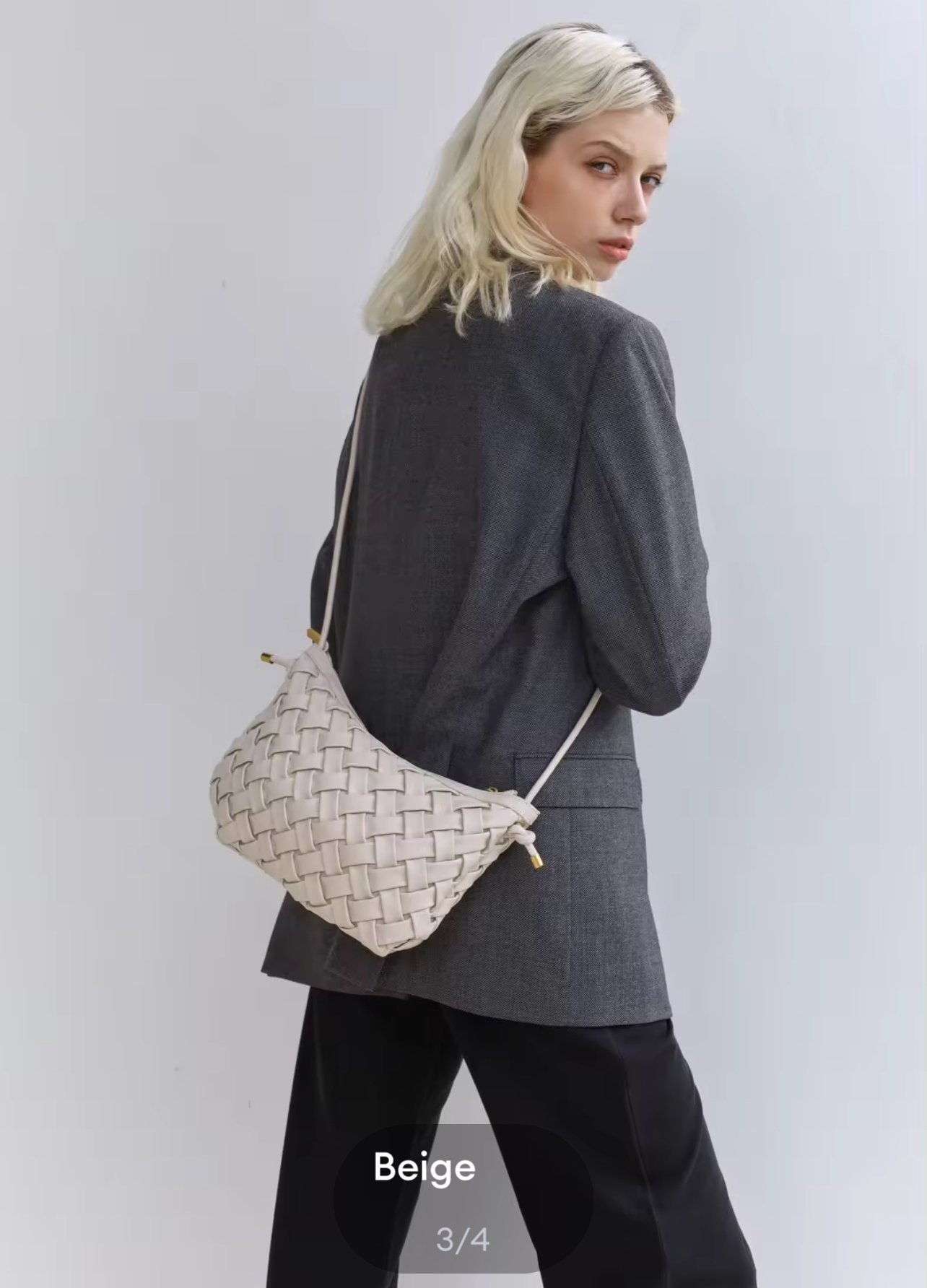 Sugar Monday Pleat Shoulder Bag with Crossbody str... | Everuts