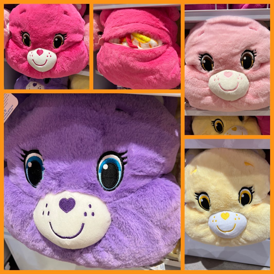 [買滿$200減$20]Care Bears Pillow Blanket x 1 pcs （有10... | Everuts