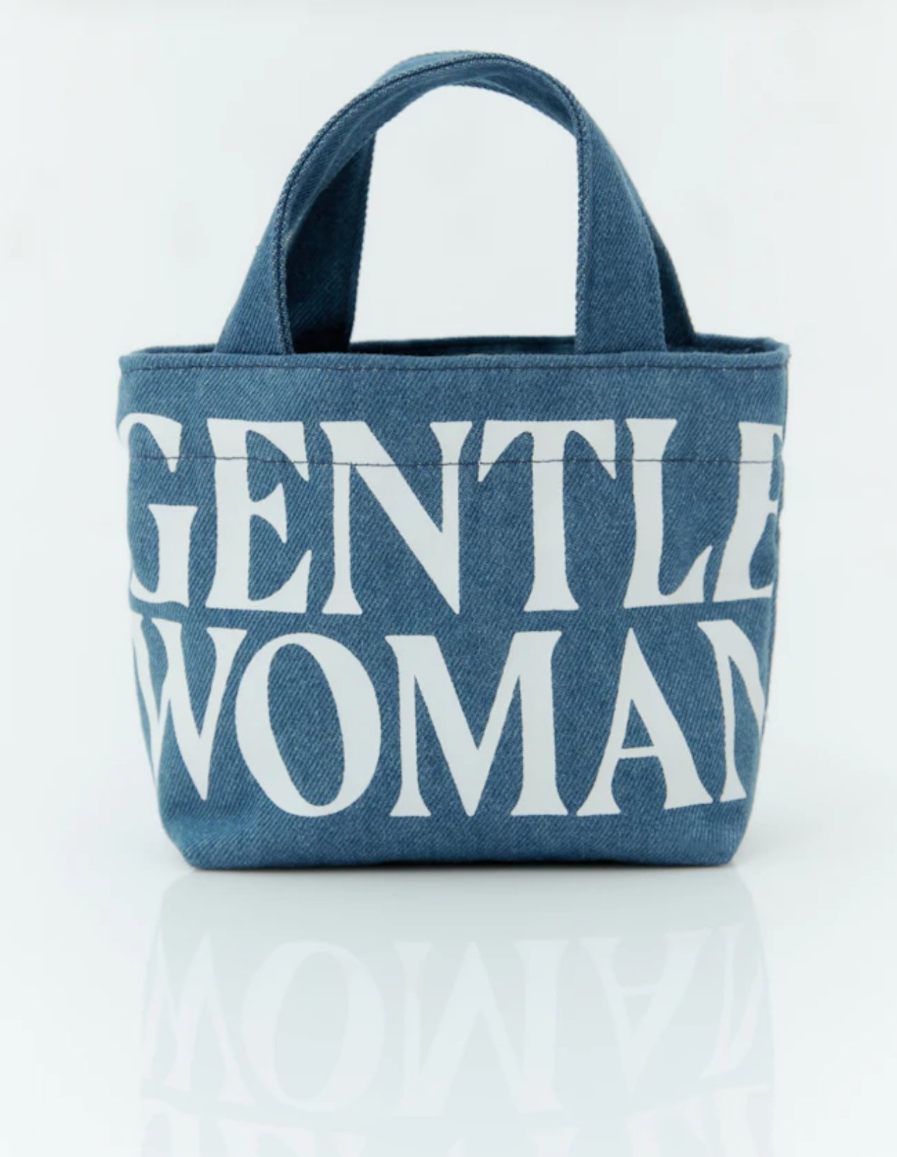 GENTLEWOMAN DENIM MICRO TOTE x 1 pcs | Everuts