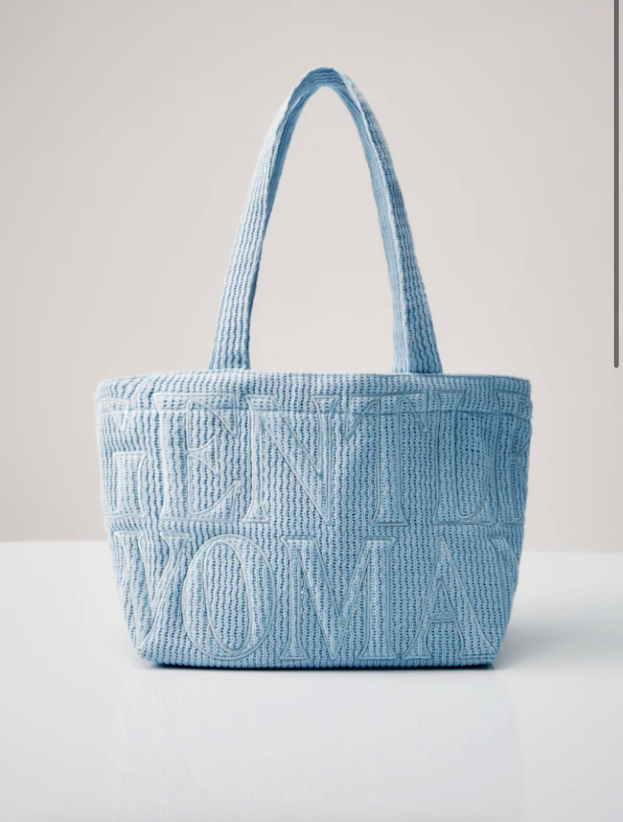 SANDY TOTE : BLUE X 1 pcs | Everuts