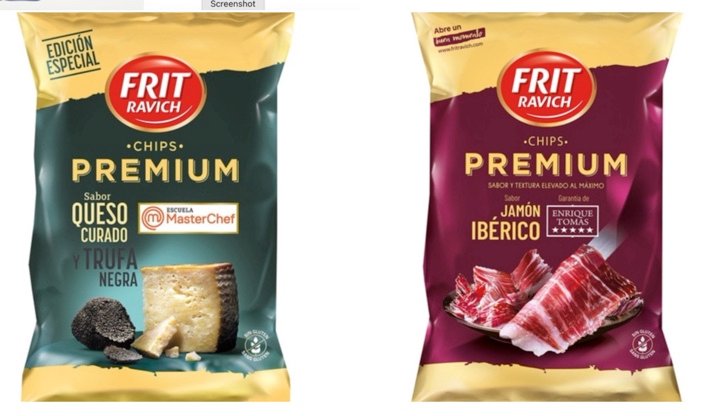 Frit Ravich sabor queso curado y trufa negra 150g ... | Everuts