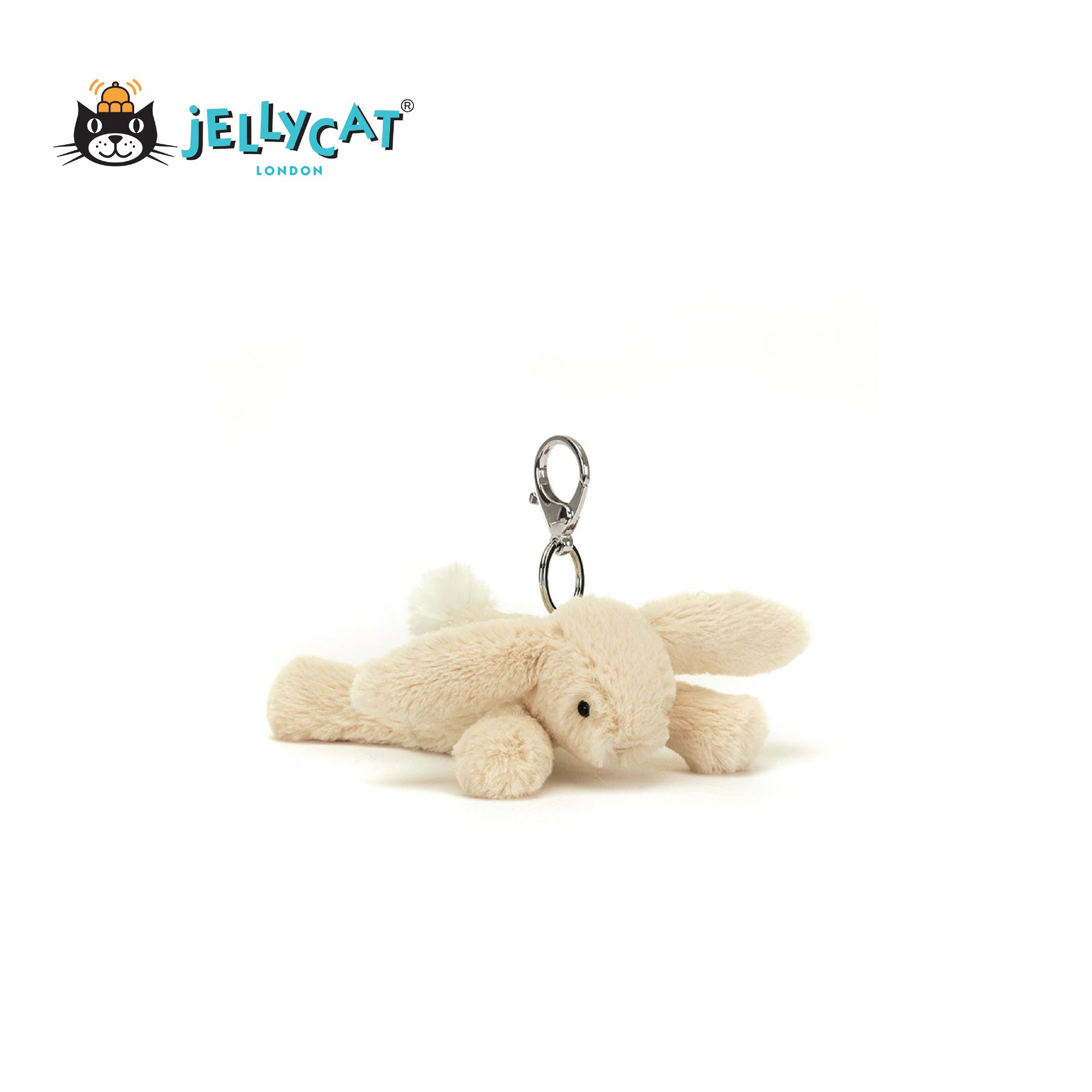 Jellycat - Smudge Rabbit Bag Charm | Everuts