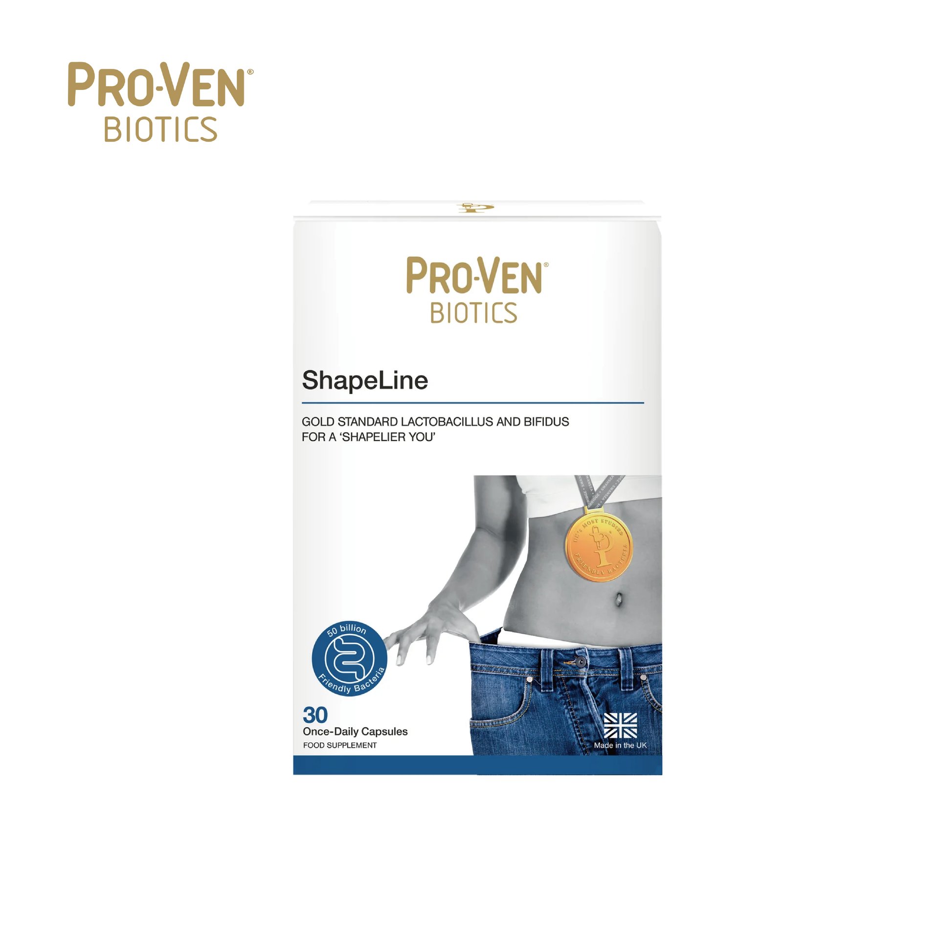 Proven Biotics 50 Billion Shapeline (30 Capsules) | Everuts