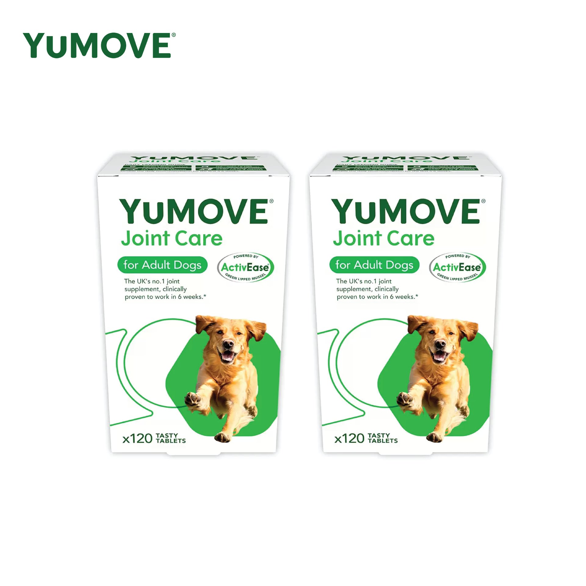 YuMove Joint Care for Adult Dogs (2 x 120 Tabs) | Everuts