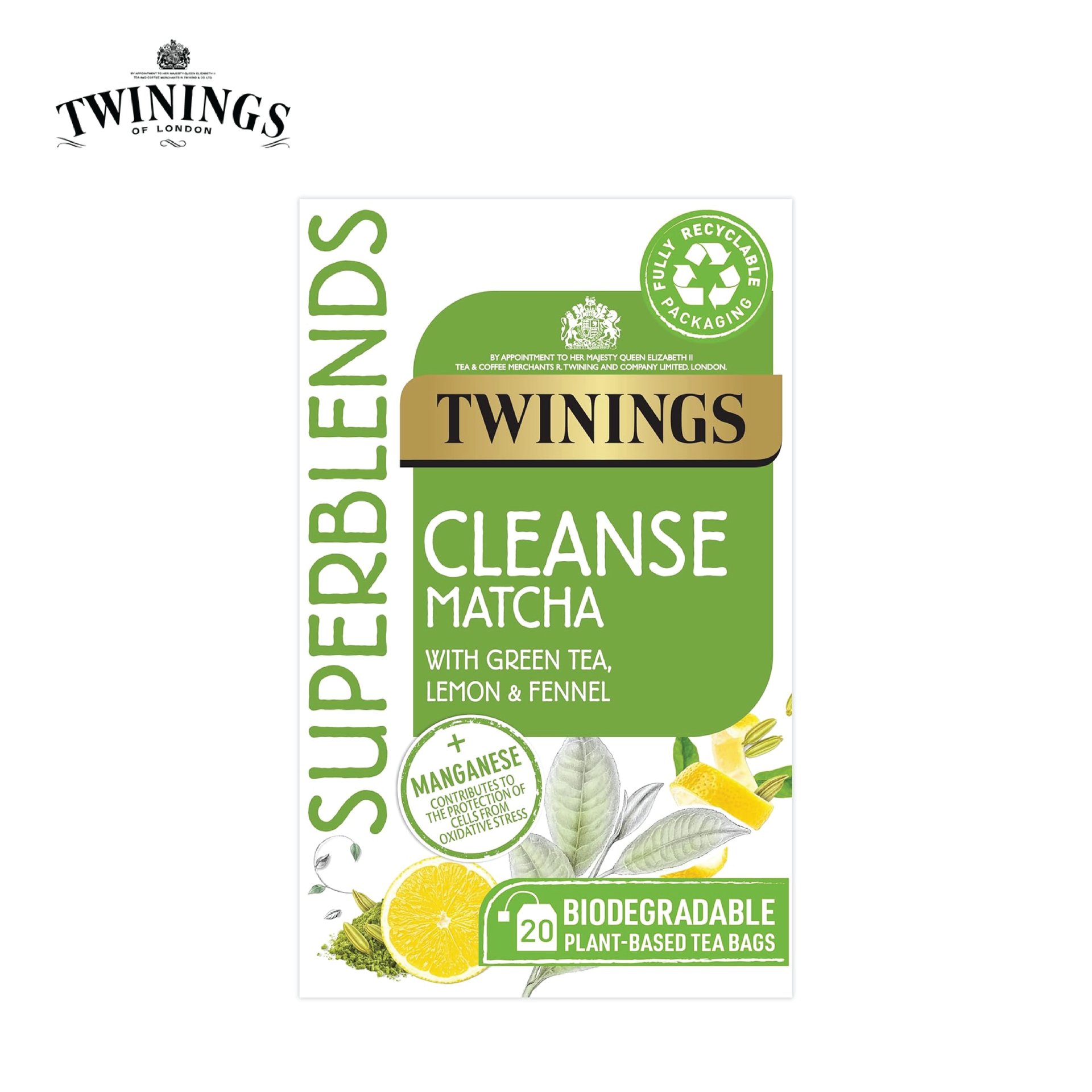 Twinings - Superblends Cleanse Tea (20 bags) | Everuts