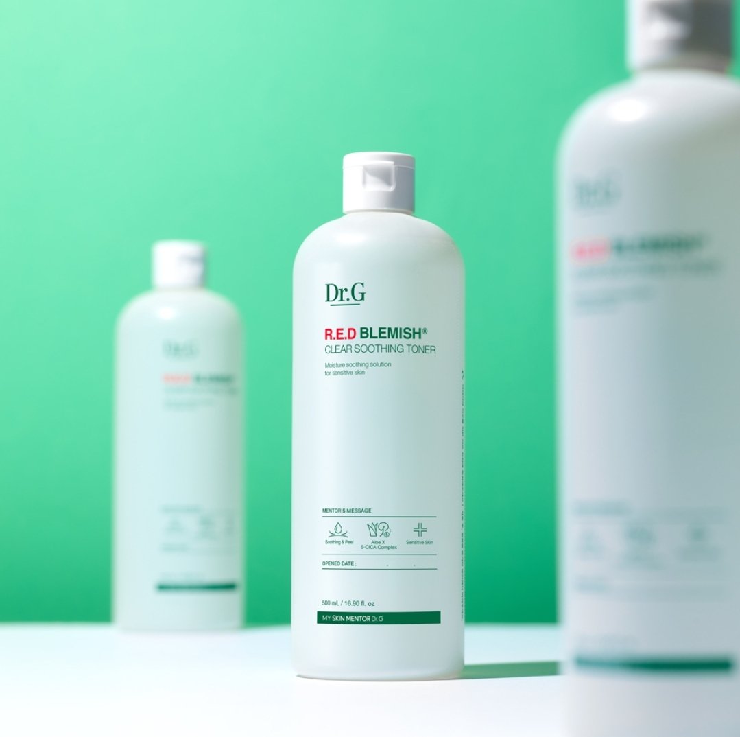 Dr.G RED Blemish Clear Soothing Toner 500ml | Everuts