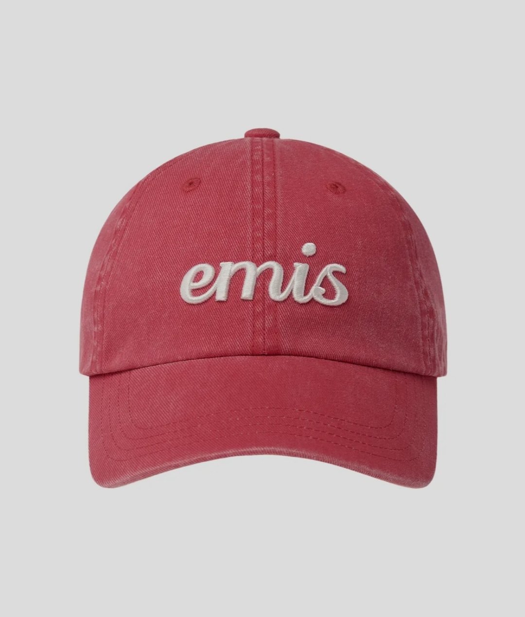 EMIS VINTAGE PIGMENT BALL CAP-RED | Everuts