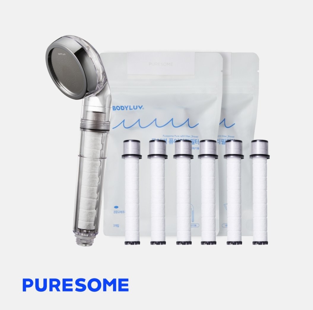 BODYLUV puresome filter shower filter set | Everuts