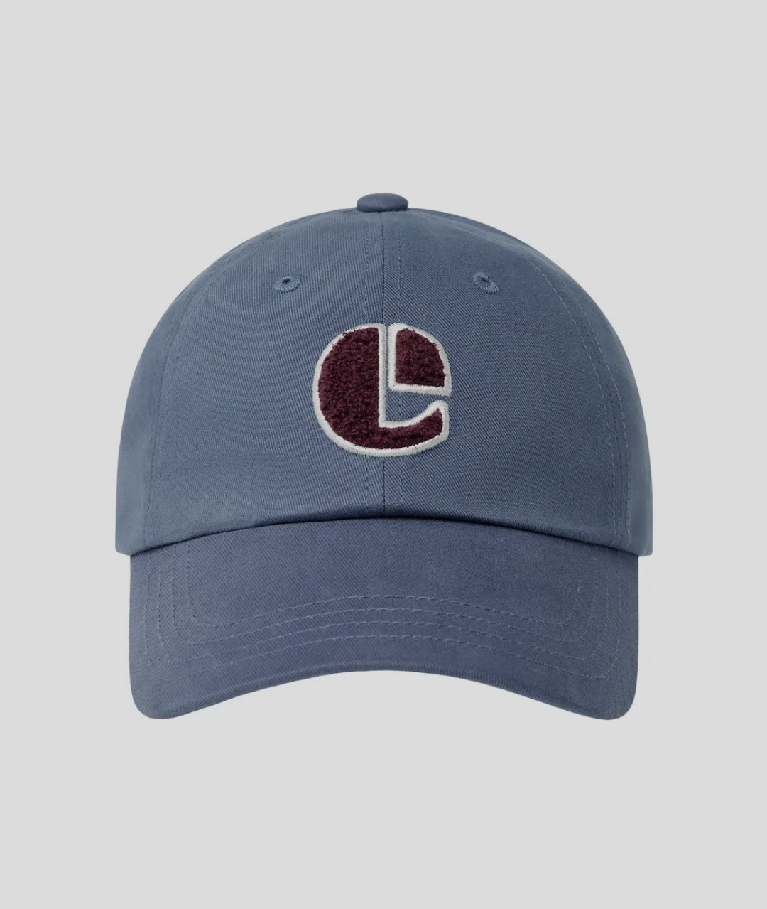 EMIS BOUCLE VINTAGE LOGO BALL CAP-BLUE | Everuts