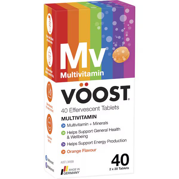 Voost Effervescent Multivitamin 40 Pack | Everuts
