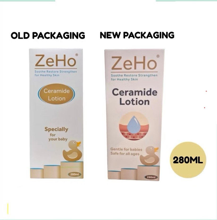 [多項數量選擇]ZeHo Ceramide Lotion (280ml) *新/舊包裝隨機出貨* | Everuts