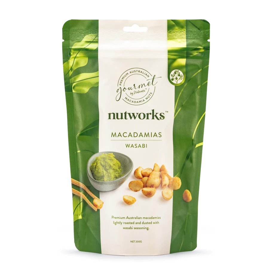 nutworks Wasabi Macadamias | Everuts