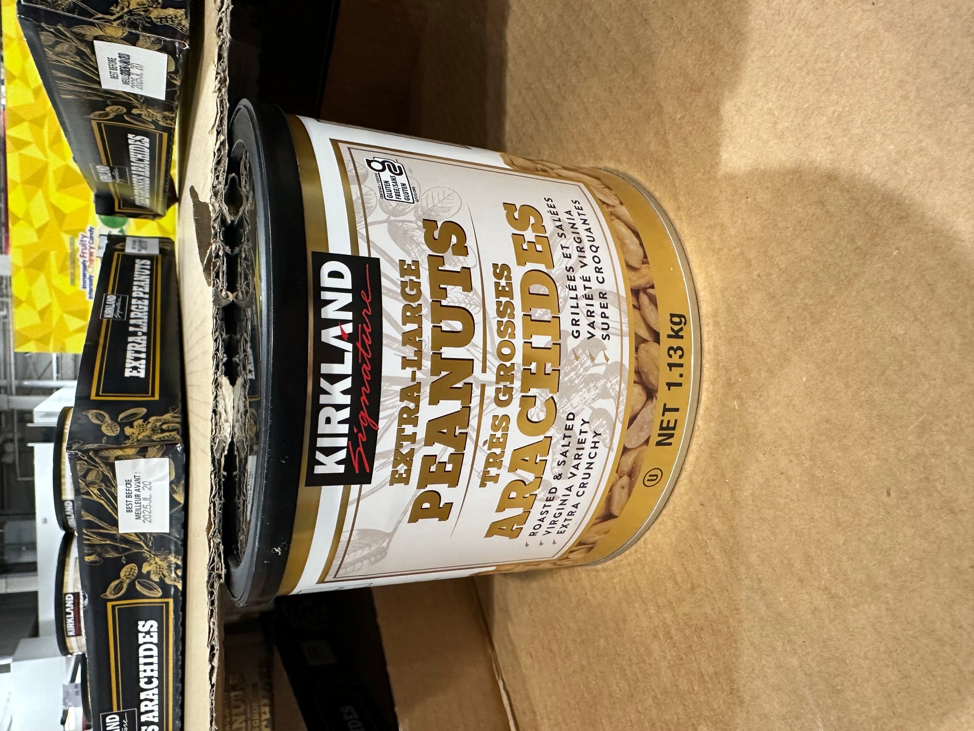 Kirkland Extra Large Peanuts 花生 1.13kg | Everuts