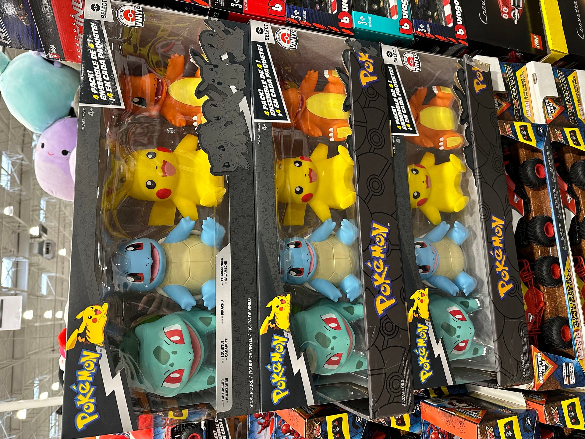Pokemon 8-inch Vinyl Figures 8寸模型 4個 | Everuts