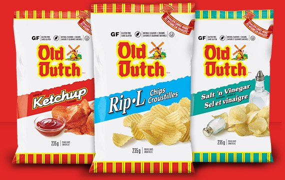 Old Dutch Chips 235g | Everuts