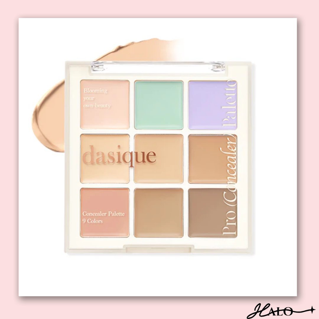 Dasique Pro Concealer Plette 9色多功能調色遮瑕盤 #01 Cover | Everuts