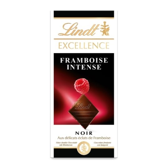 LINDT Excellence Dark Chocolate Framboise 100g (Lo... | Everuts