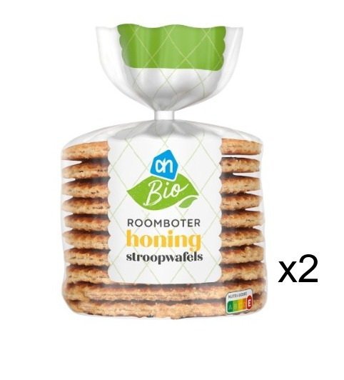 AH Bio 荷蘭蜜糖夾餅 290g x 2包 | Everuts