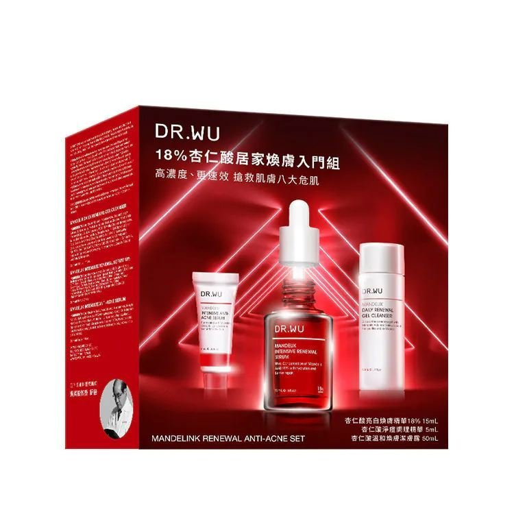 (常)DR.WU 18%杏仁酸居家煥膚入門組 | Everuts