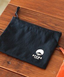 BEAMS JAPAN / Logo flat pouch M | Everuts