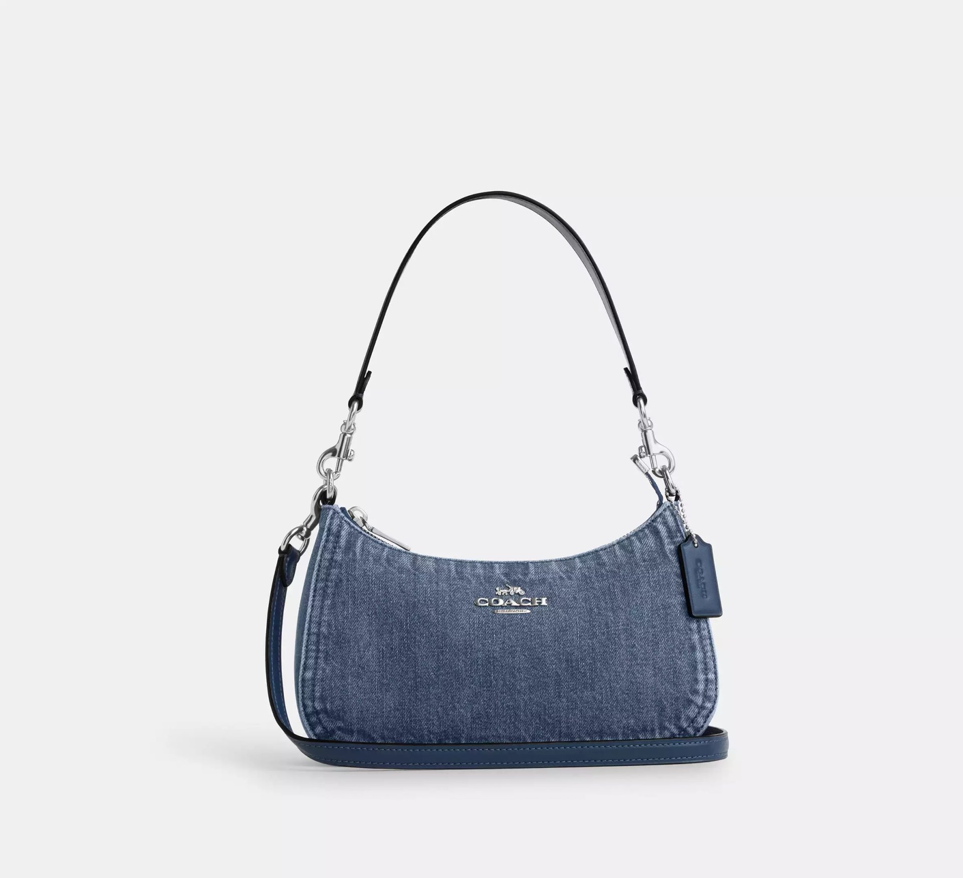 COACH Outlet | Teri Shoulder Bag - Denim 牛仔 | Everuts
