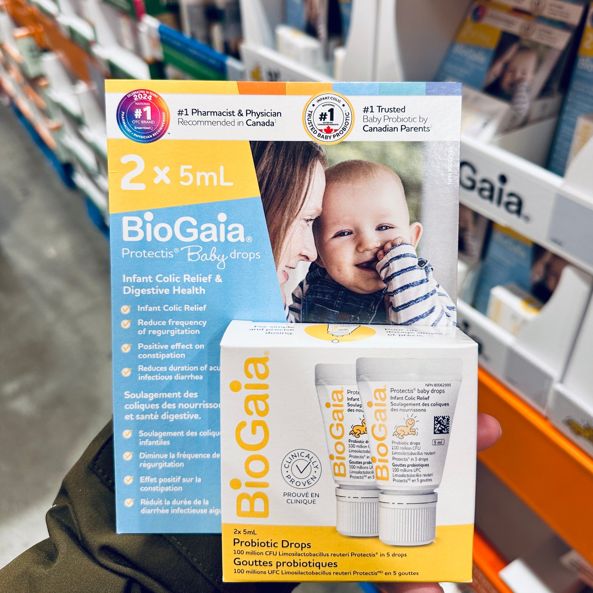 BioGala 嬰兒益生菌滴劑孖裝 Probiotics Baby Drops 5ml x2 | Everuts