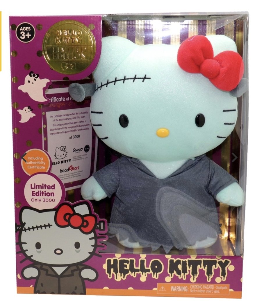 Hello Kitty 30cm Limited Edition Halloween Kitty 1... | Everuts