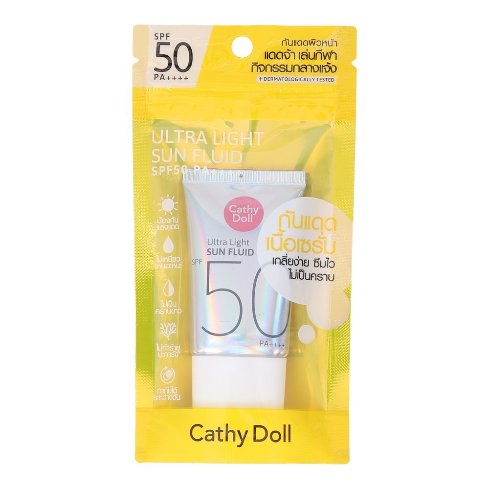 CATHY DOLL ULTRA LIGHT SUN FLUID SPF50 15ML | Everuts