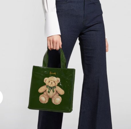 Harrods Harrods Small Jacob Bear Shopper Bag H25.5... | Everuts