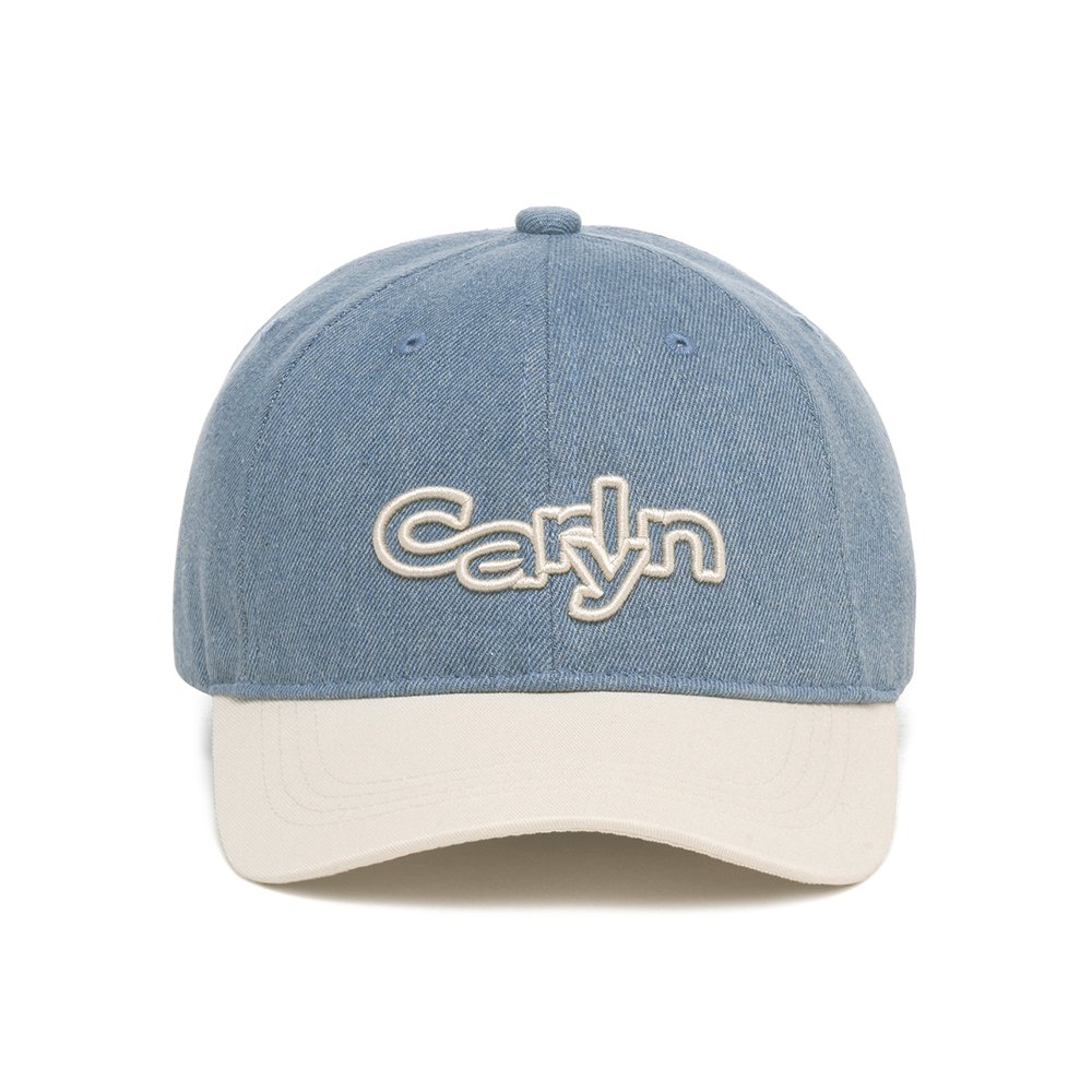 Carlyn Volume logo cap DENIM BLUE J74102010DU | Everuts