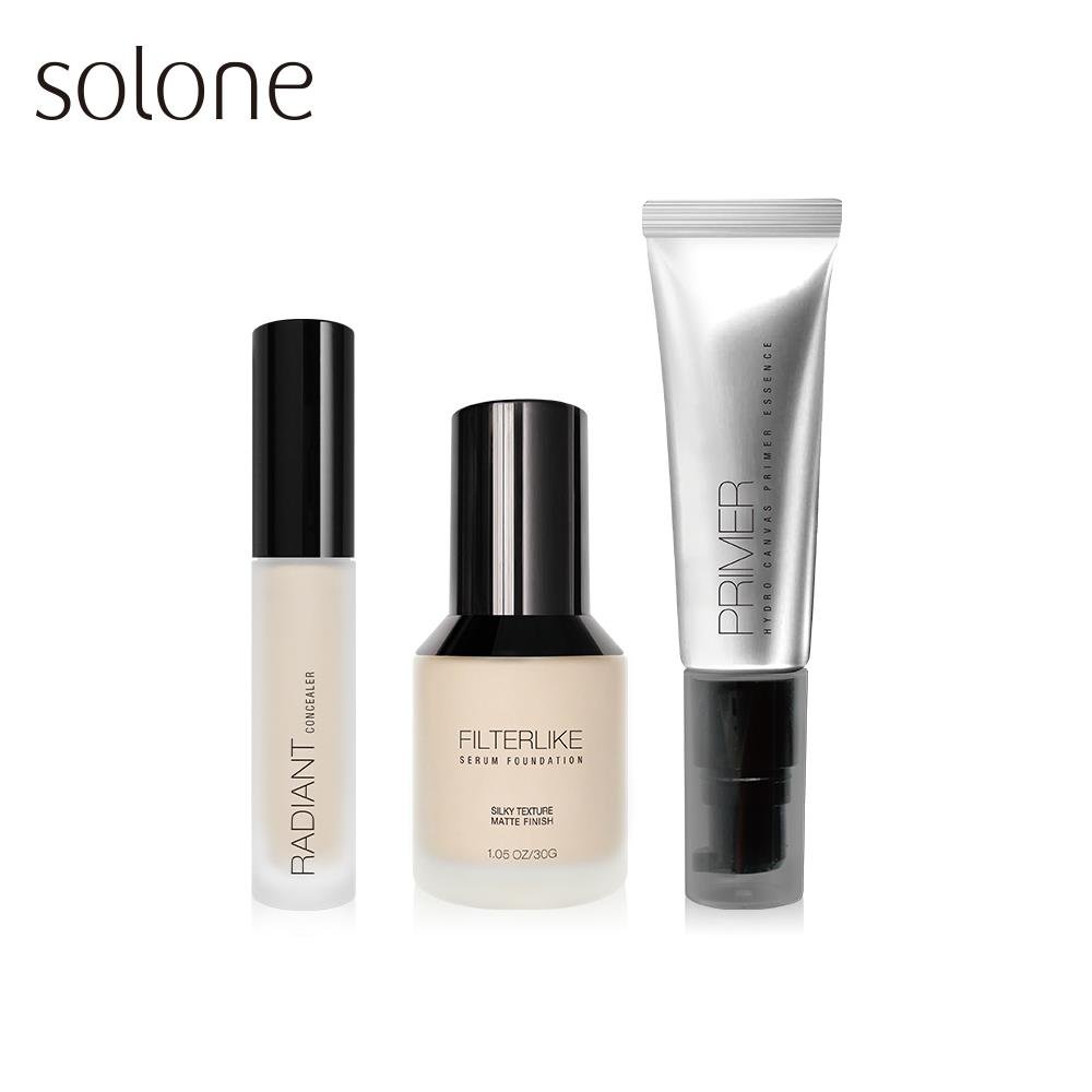 Solone Soft Focus Foundation Set (Foundation/Choos... | Everuts