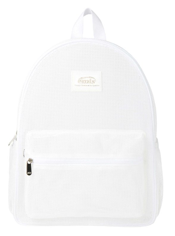 emis MESH BACKPACK-WHITE | Everuts