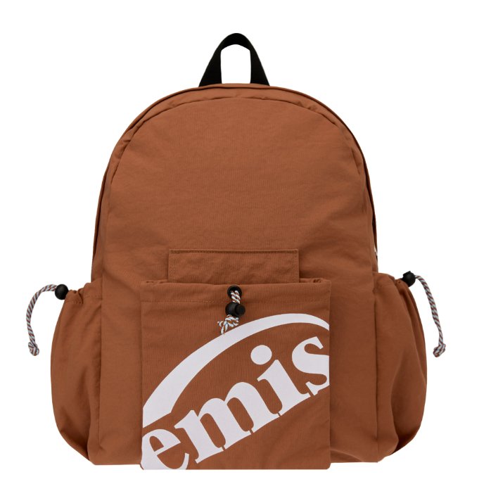 emis PACKABLE NYLON BACKPACK-ORANGE | Everuts