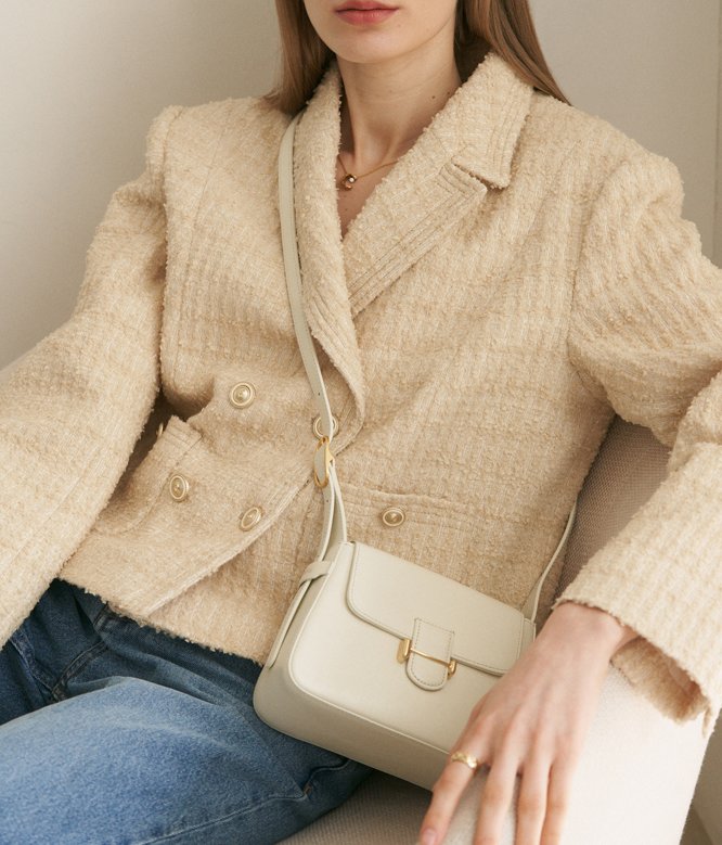 DEMERIEL Betty Bag Small Cream | Everuts