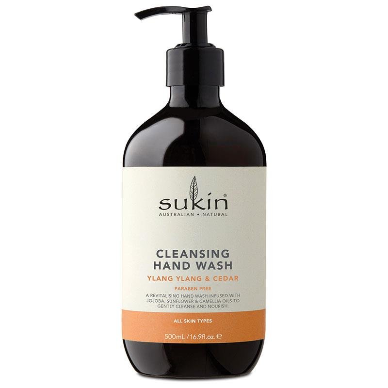 Sukin Cleansing Hand Wash Ylang Ylang & Cedar 500m... | Everuts