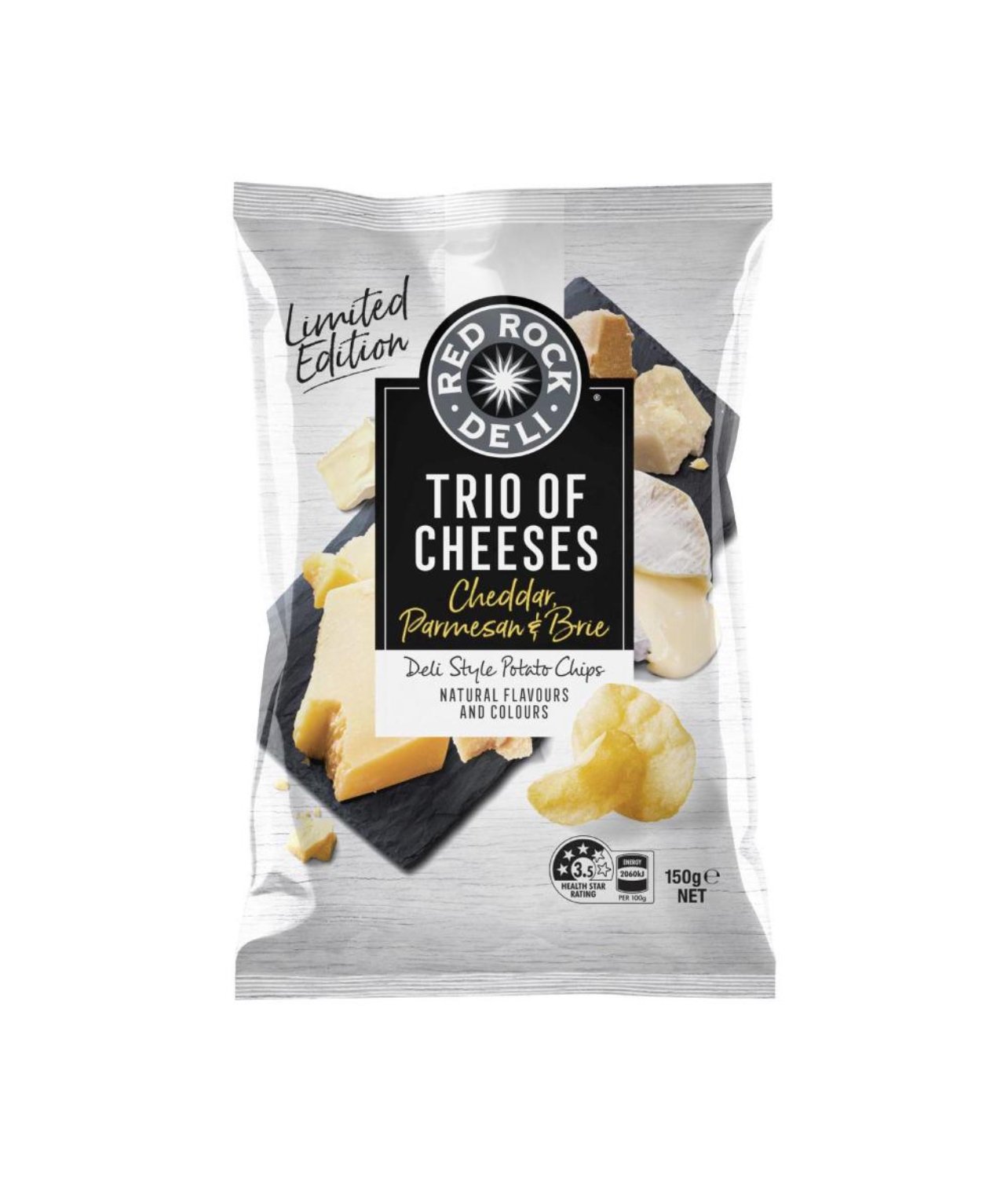 Red Rock Deli Trio Of Cheeses | 150g | Everuts
