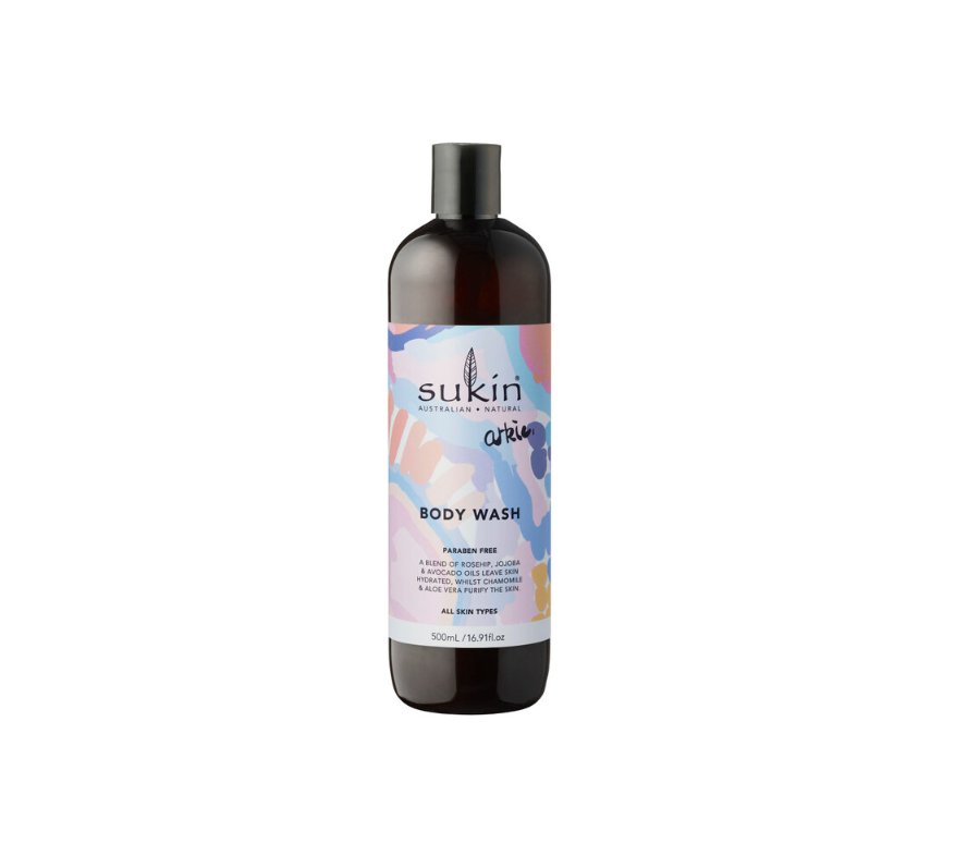 Sukin Art Series Arkie Body Wash | 500mL | Everuts