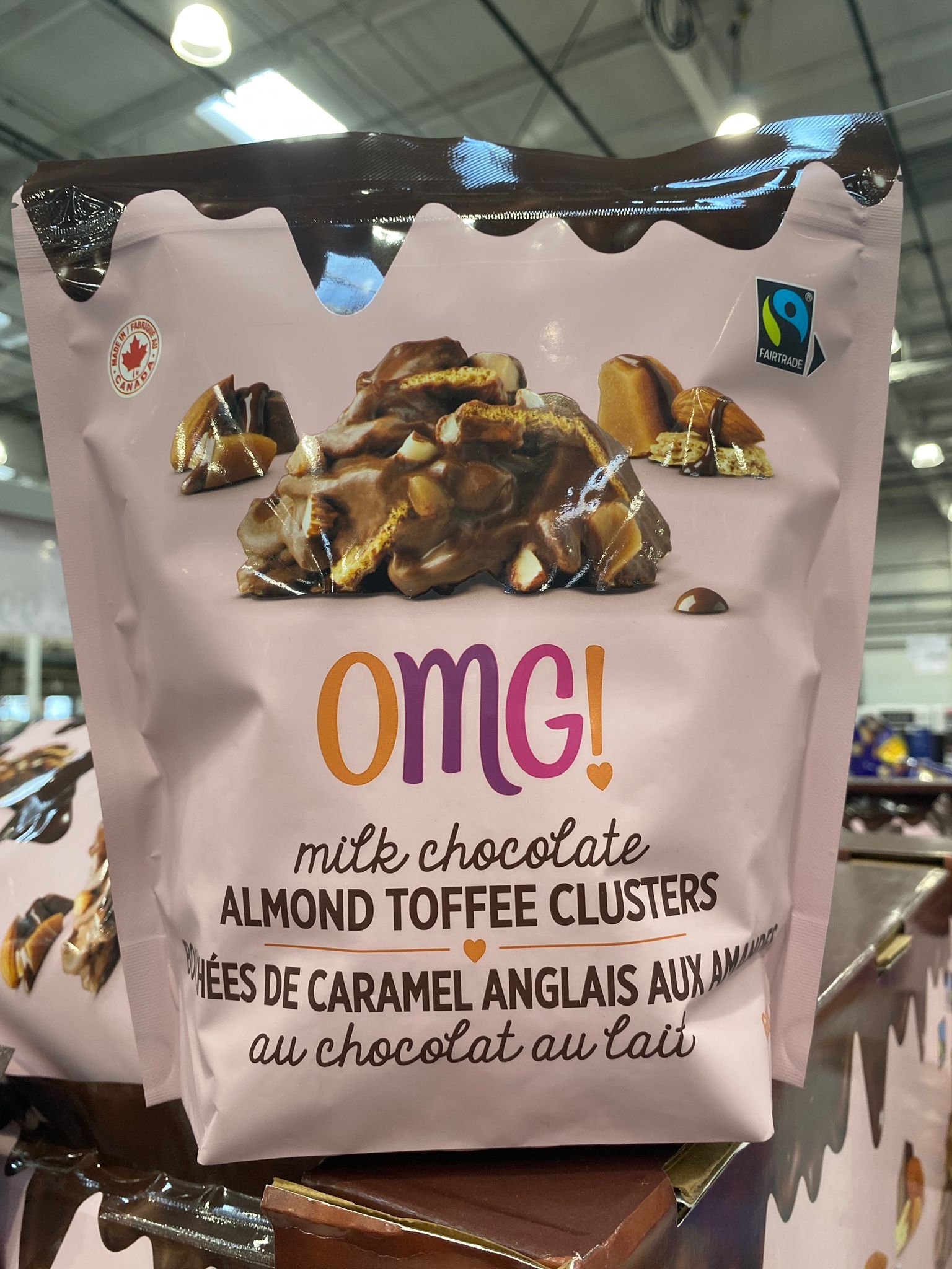 OMG‼️ Milk Chocolate Almond Toffee 680g | Everuts
