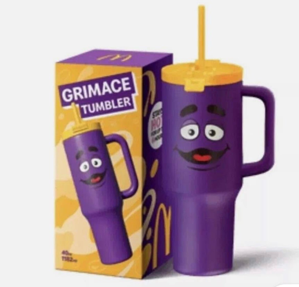 麥當勞滑嘟嘟保溫杯 Grimace Tumbler | Everuts