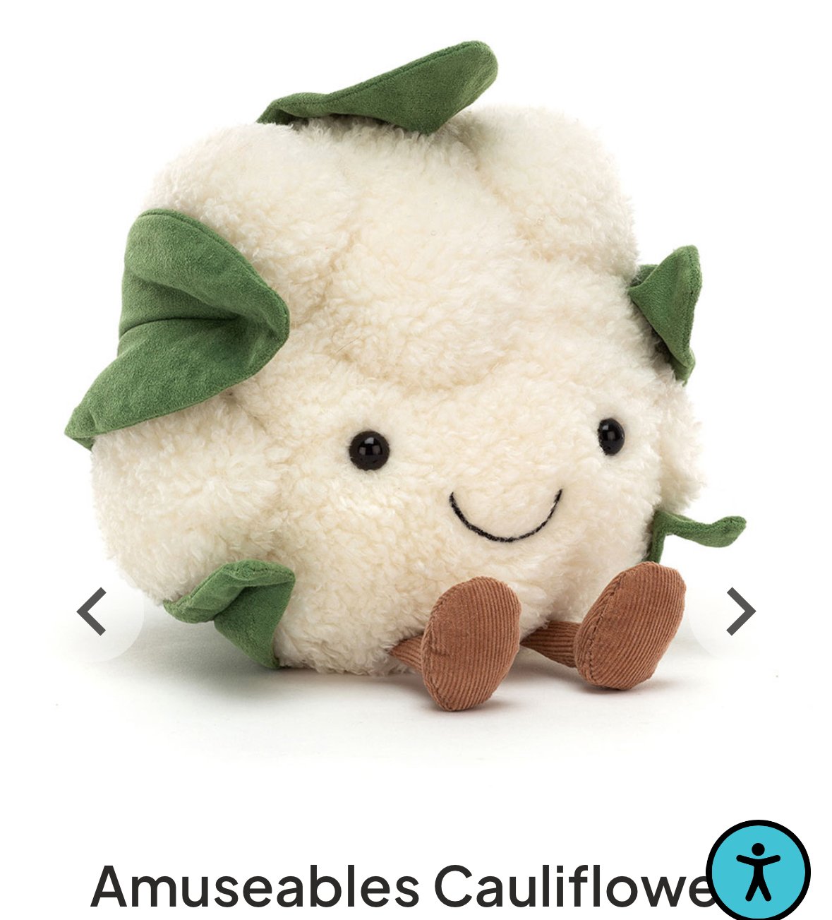 Jellycat amuseable Cauliflower | Everuts