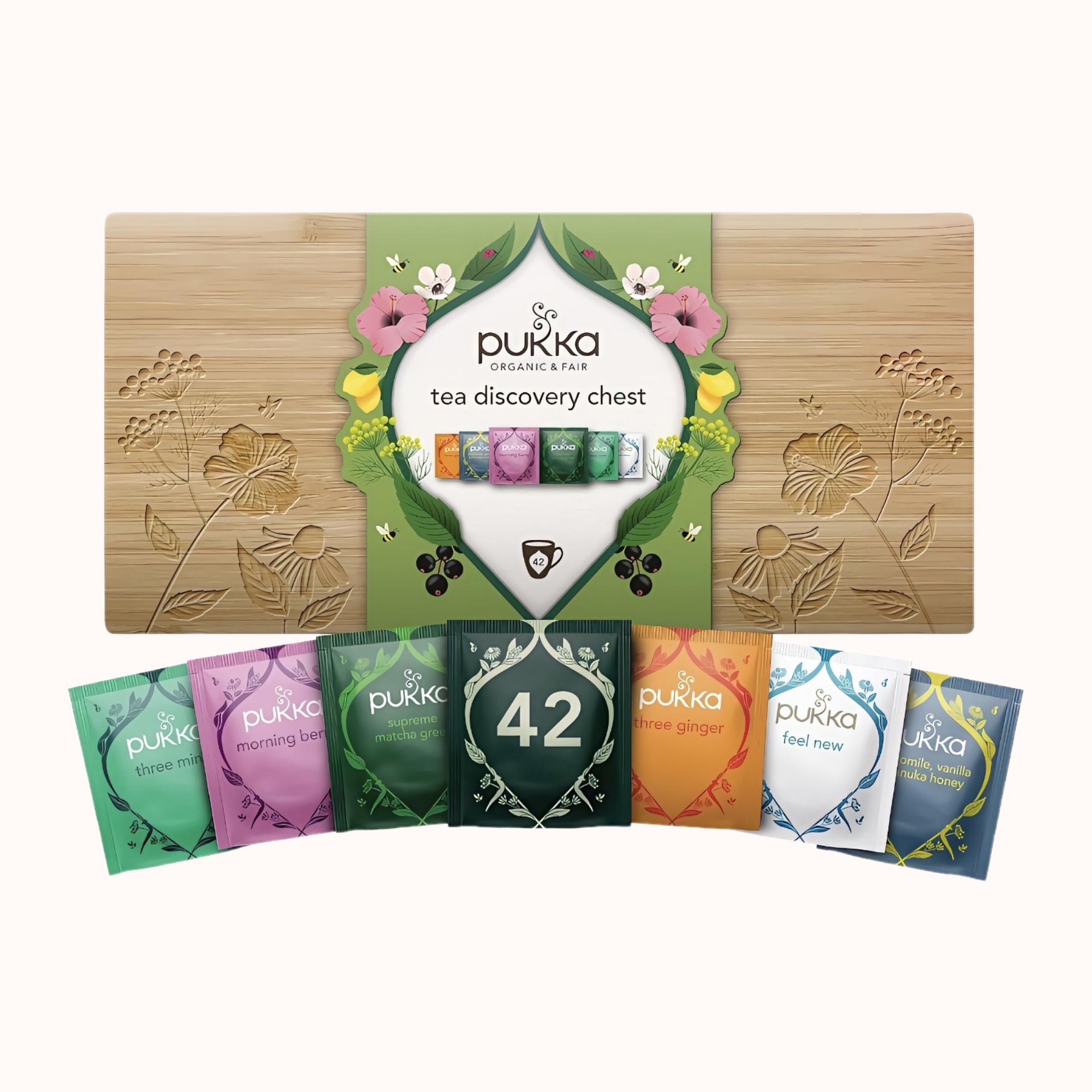 Pukka - Tea Discovery Chest 2024 - 42 Pcs | Everuts